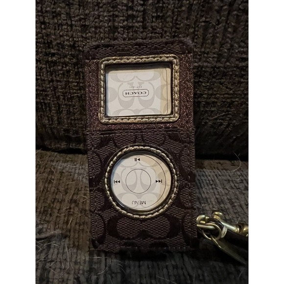 Coach | Cell Phones & Accessories | Coach Signature Logo Tan Canvas ...